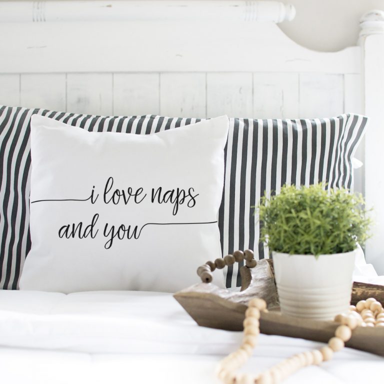I Love Naps and You Throw Pillow – Southbound Market