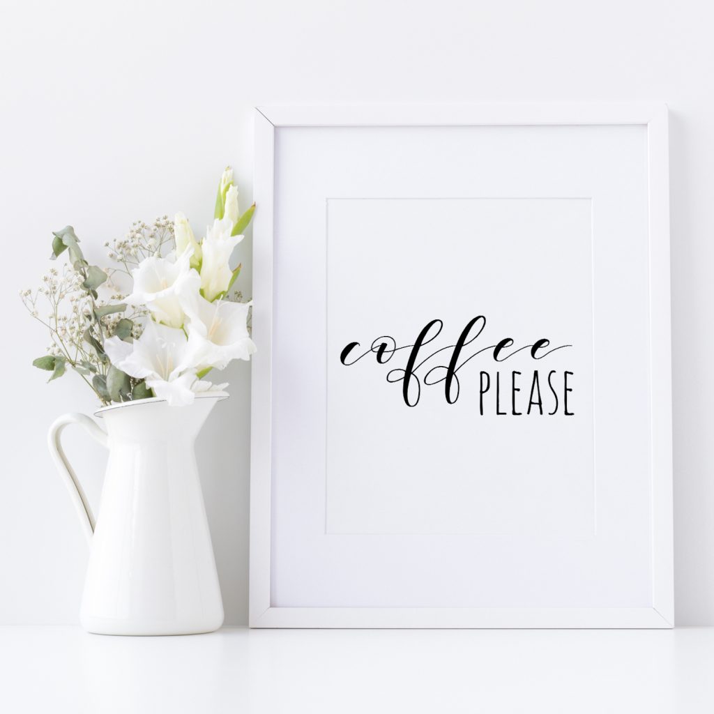 Coffee Please Art Print – Southbound Market