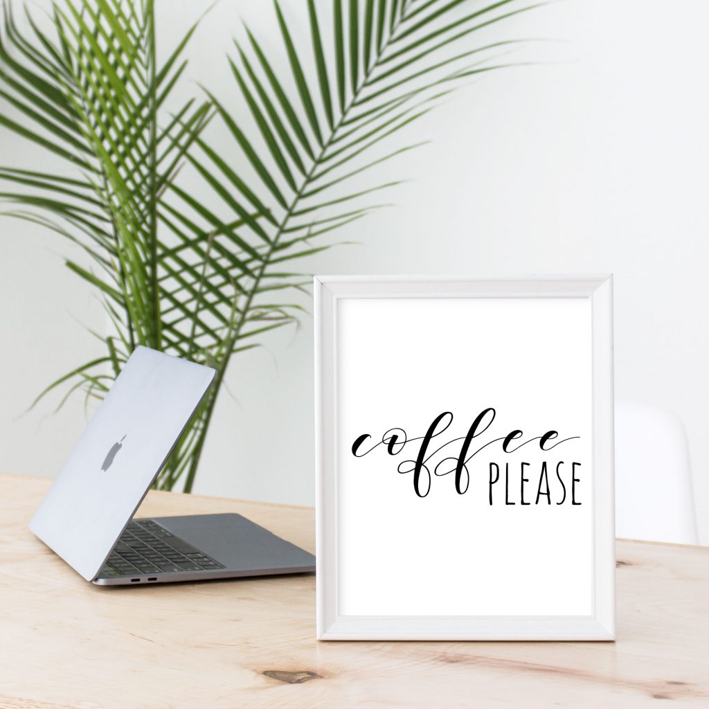 Coffee Please Art Print – Southbound Market