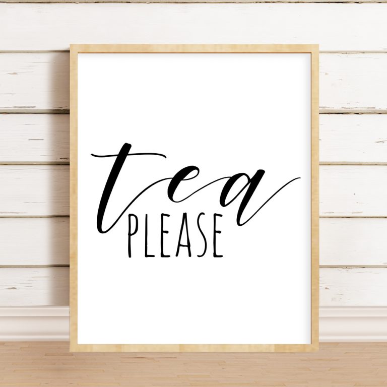 Tea Please Art Print – Southbound Market