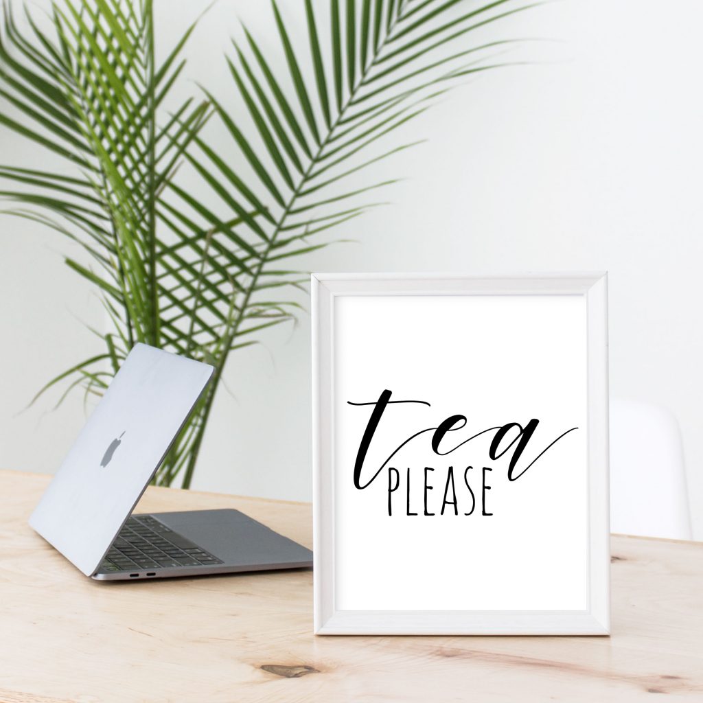 Tea Please Art Print – Southbound Market