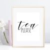 Tea Please Art Print – Southbound Market