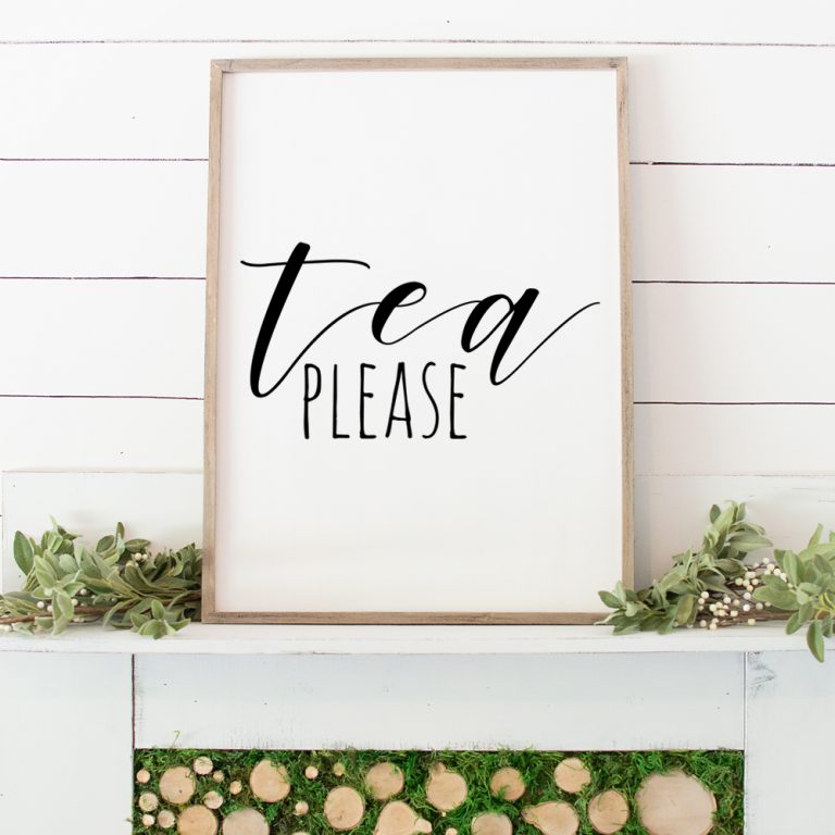 Tea Please Art Print – Southbound Market