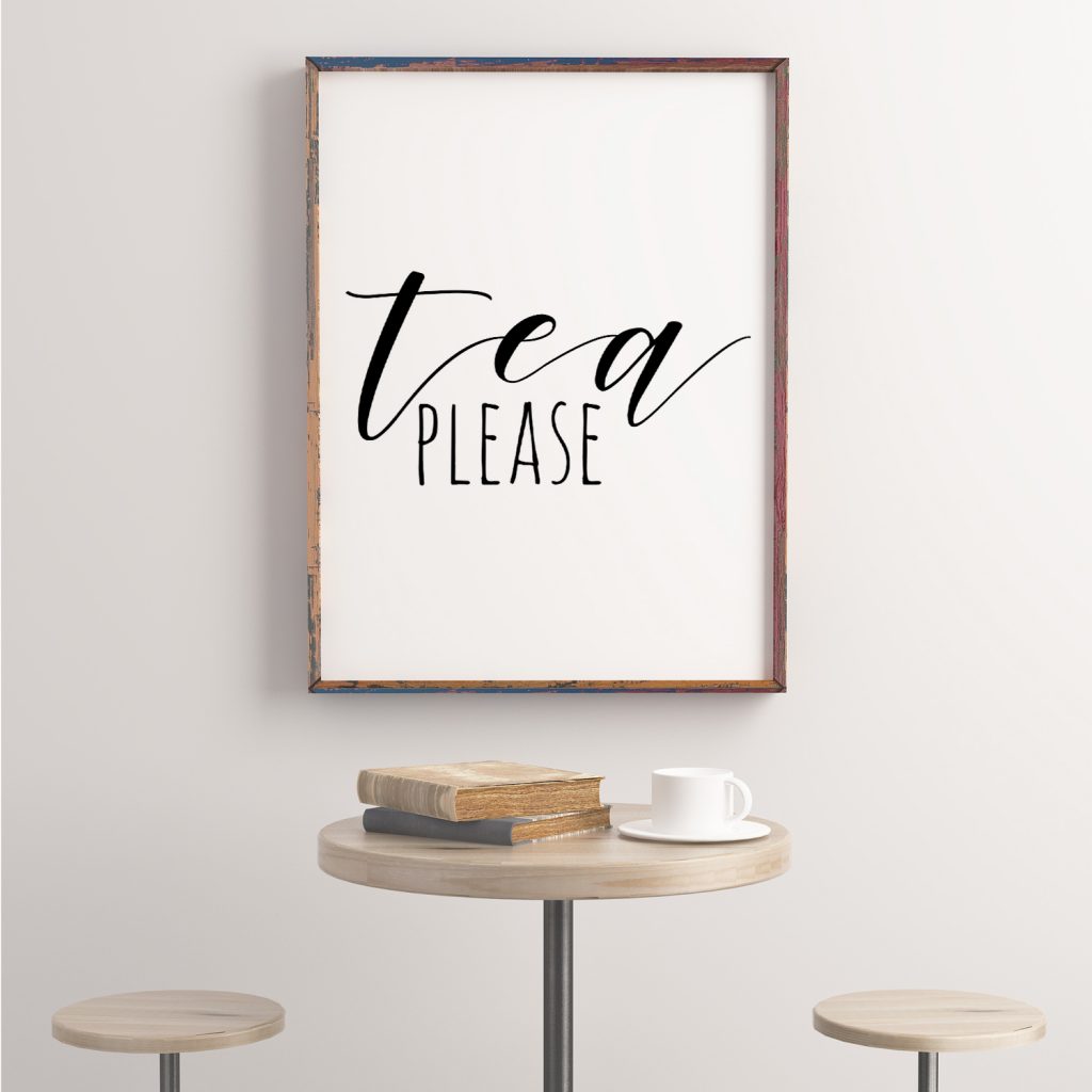 Tea Please Art Print – Southbound Market