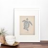 Vintage Sea Turtle Art Print – Southbound Market