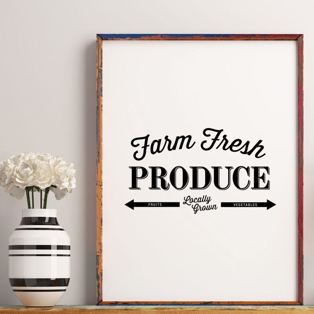 Farm Fresh Produce Art Print – Southbound Market