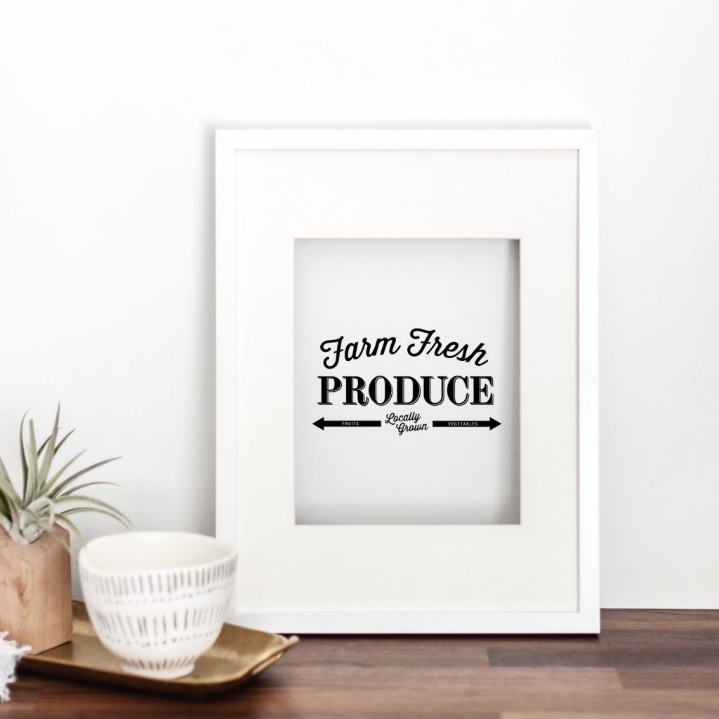 Farm Fresh Produce Art Print – Southbound Market