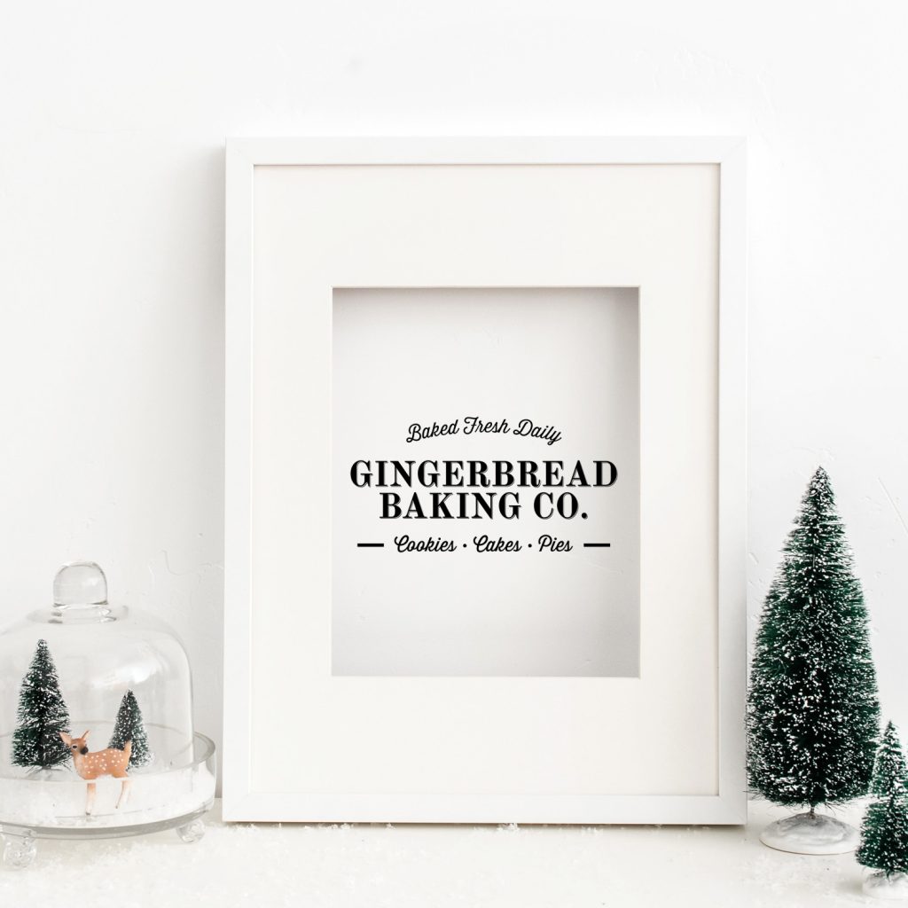 Gingerbread Baking Co. Art Print – Southbound Market