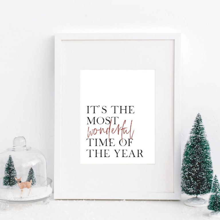 It’s The Most Wonderful Time of the Year Art Print – Southbound Market