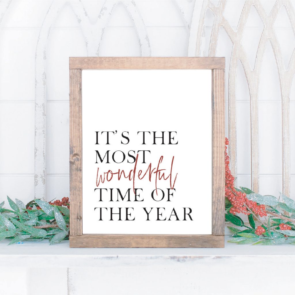 It’s The Most Wonderful Time of the Year Art Print – Southbound Market