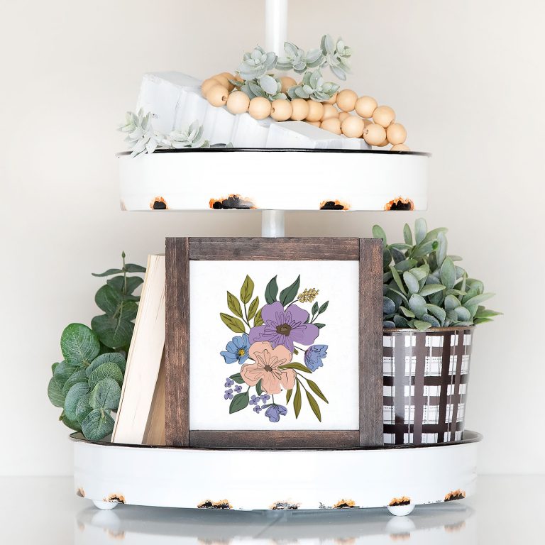 Line Art Floral Arrangement Print – Southbound Market