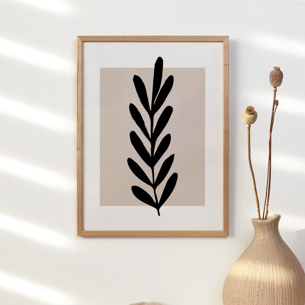 Neutral Botanical II Art Print – Southbound Market